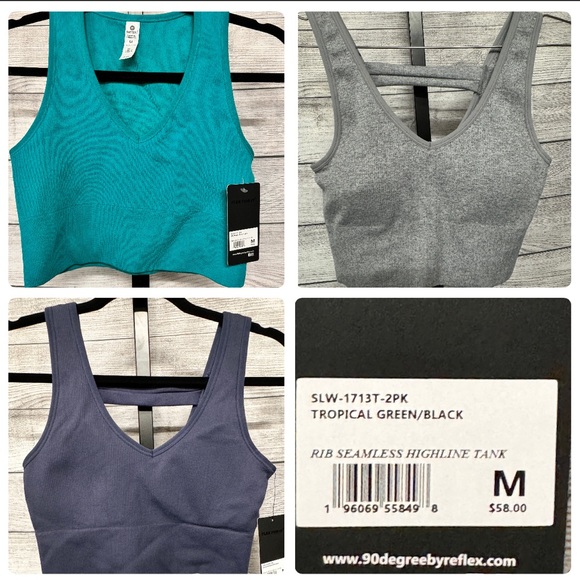 90 Degree By Reflex | Tops | Nwt Nwot 9 Degrees By Reflex Tanks | Poshmark